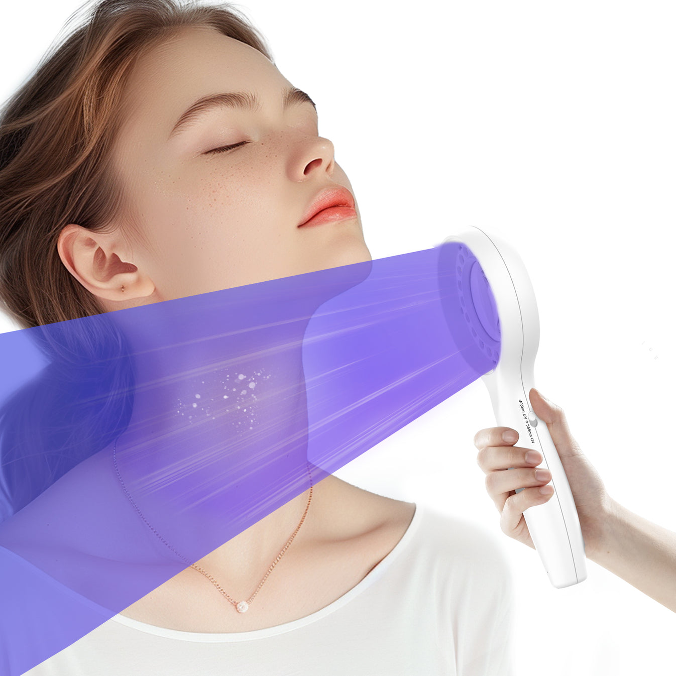 IBOOLO DE-215 Handheld wood's lamp skin analyzer scanner with 365nm UV ...